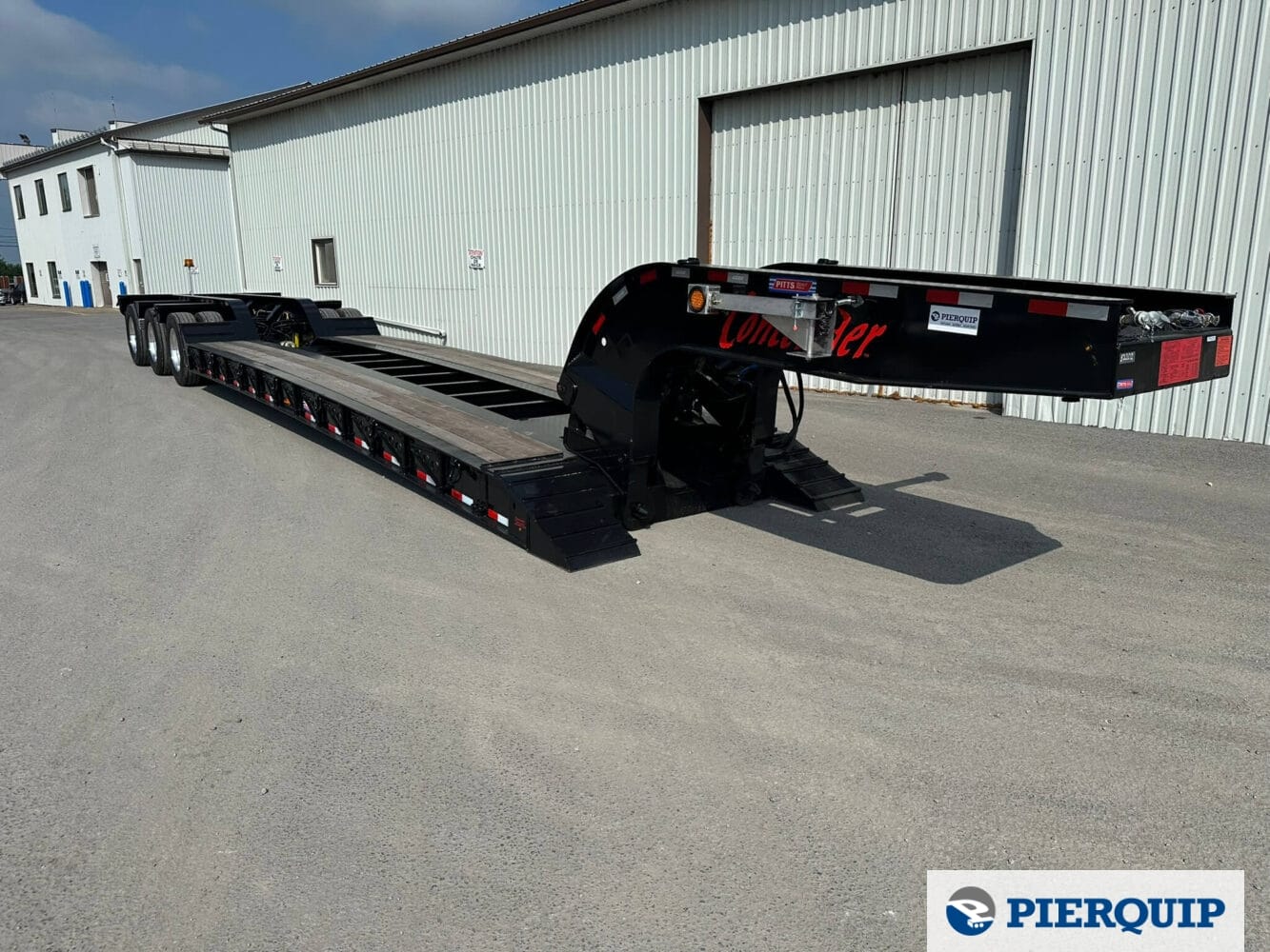 Fardier Pitts 55T Col de Cygne Détachable Hydraulique - Pierquip