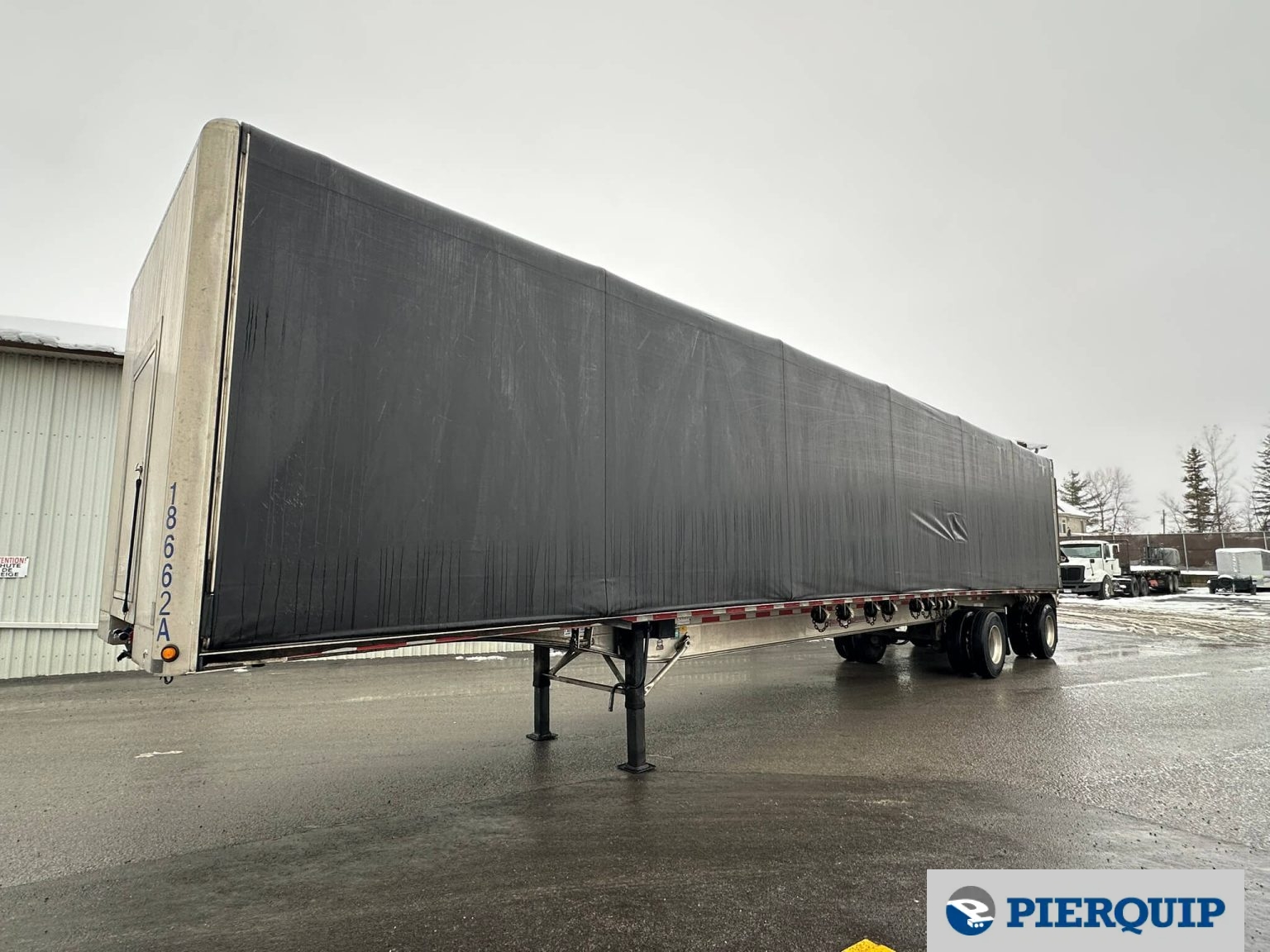2021 Mac Trailer Aluminum Flatbed Tandem with Tarp - Pierquip